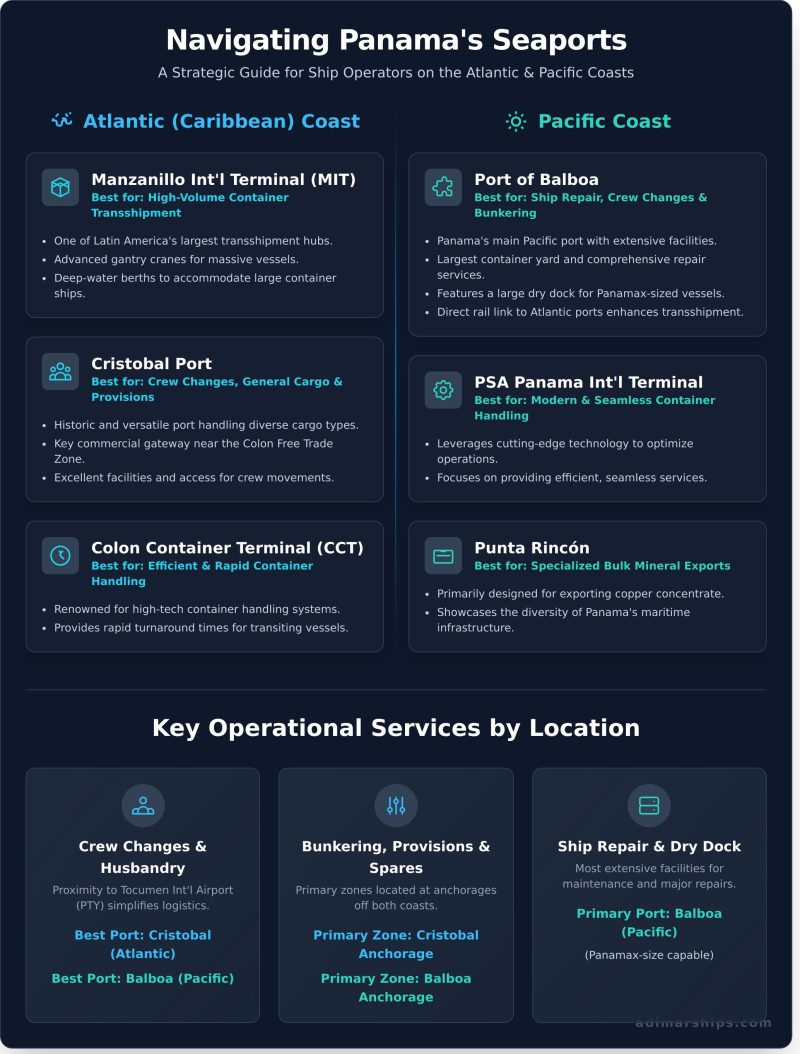 A Guide to the Major Seaports in Panama for Ship Operators - Adimar ...
