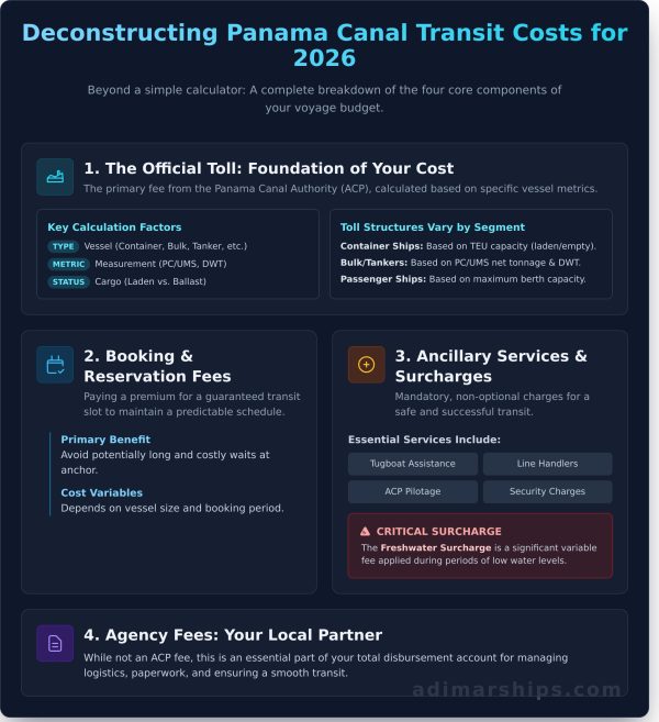 Panama Canal Transit Cost Calculator 2026: A Complete Guide to ...