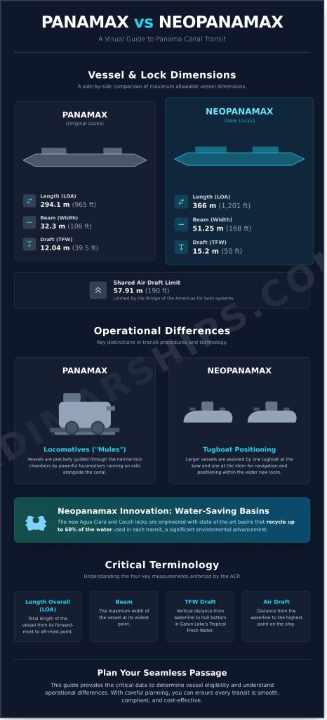 Panamax vs. Neopanamax: The Complete Transit Guide for Ship Operators ...
