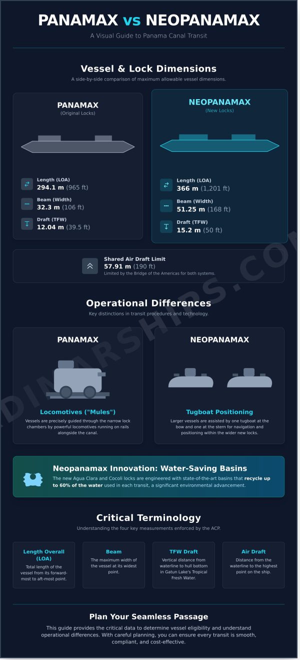 Panamax vs. Neopanamax: The Complete Transit Guide for Ship Operators ...