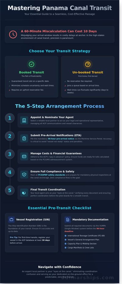 How to Arrange Panama Canal Transit: A Step-by-Step Guide for Ship ...